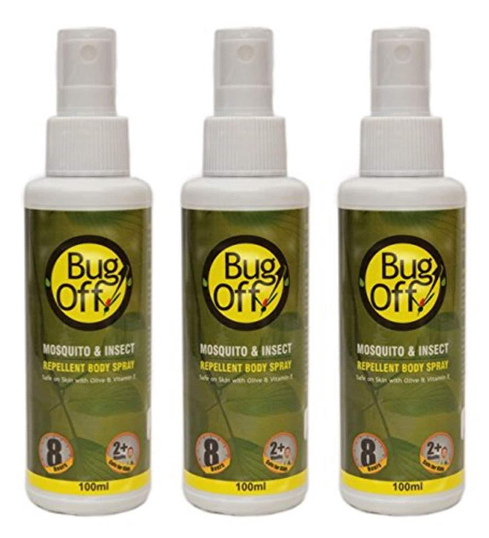 Buy Spectrum Bug Off Mosquito & Insect Repellent Body Spray - Set of 3 ...