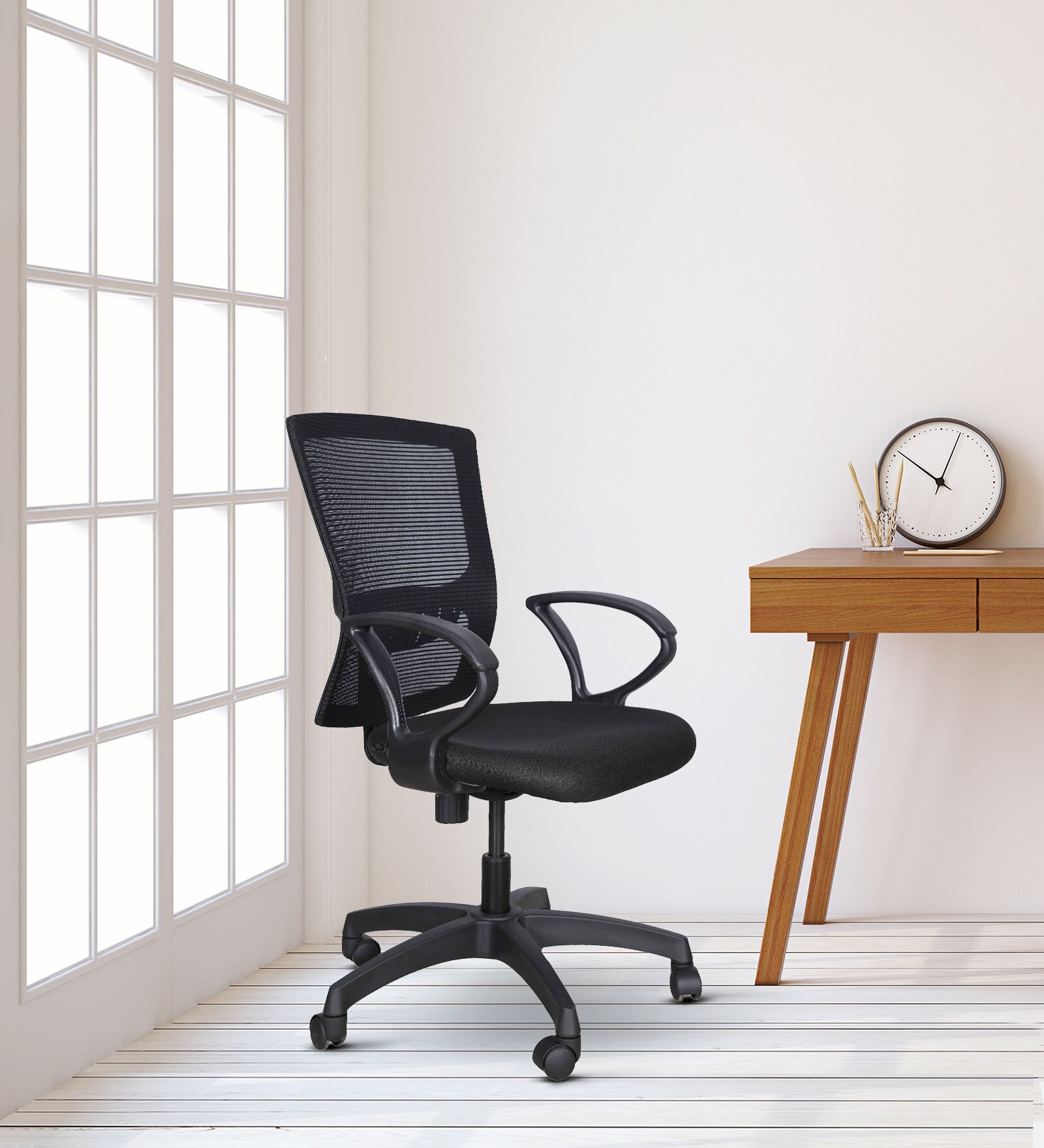 Buy Spensor Breathable Mesh Ergonomic Chair in Black Colour at 25% OFF ...