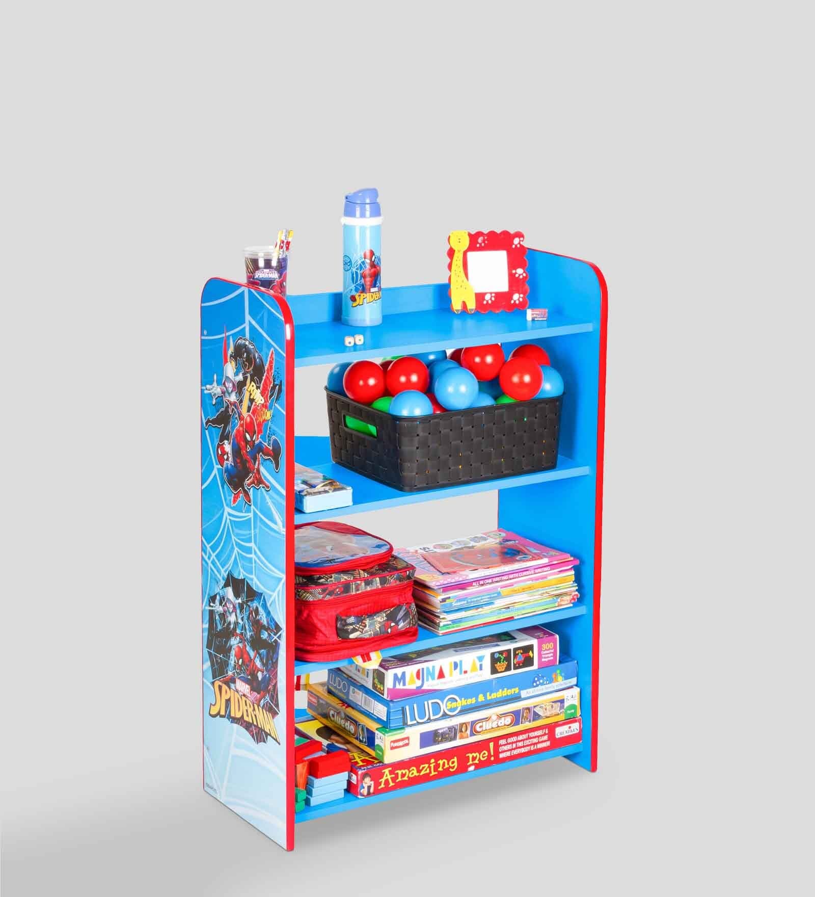 Buy Spiderman Theme Bookshelf in Blue Colour at 18% OFF by YiPi Online ...