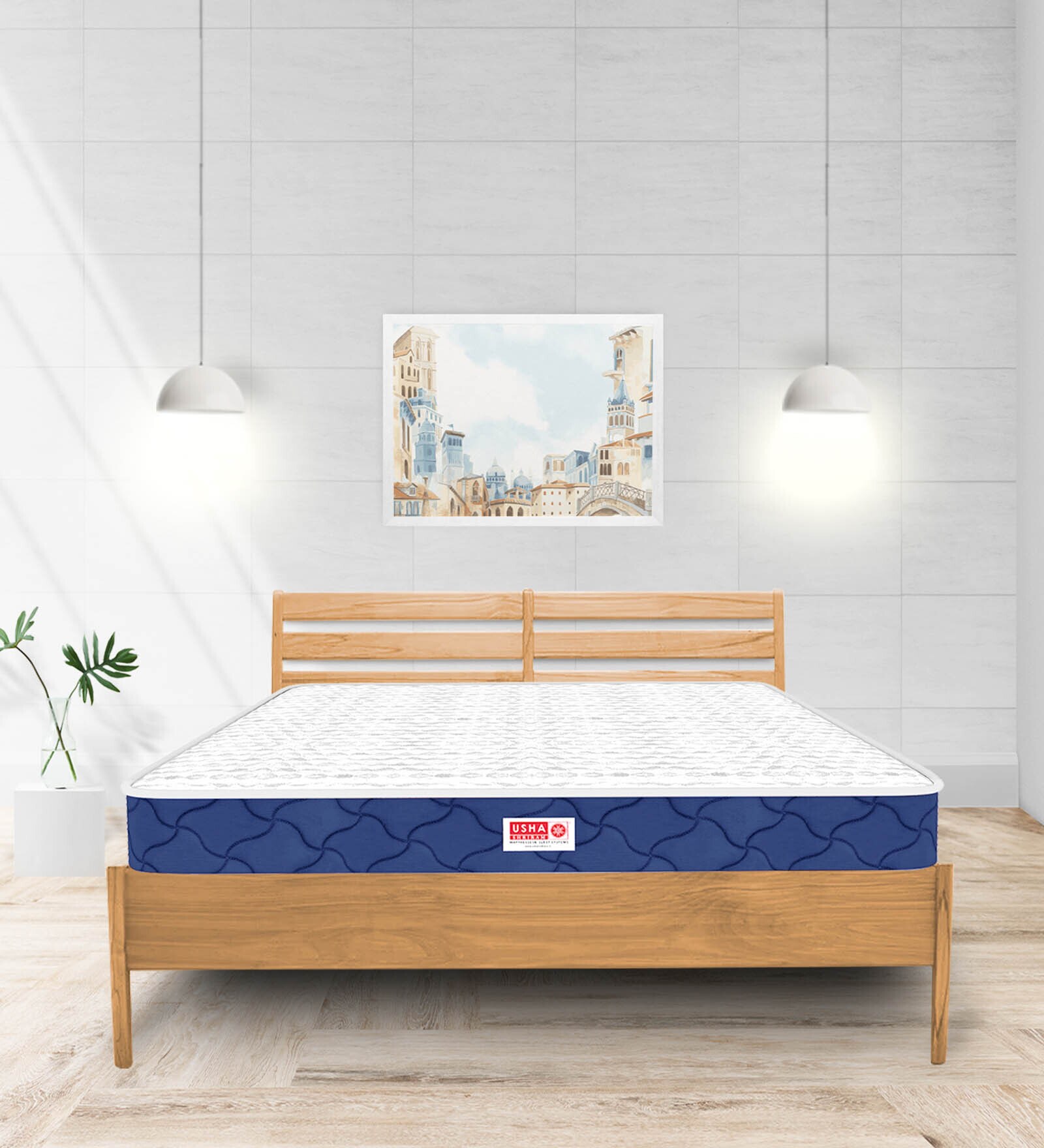 Buy Back Master 5 inch Rebonded Foam Single Mattress at 29% OFF by Usha ...