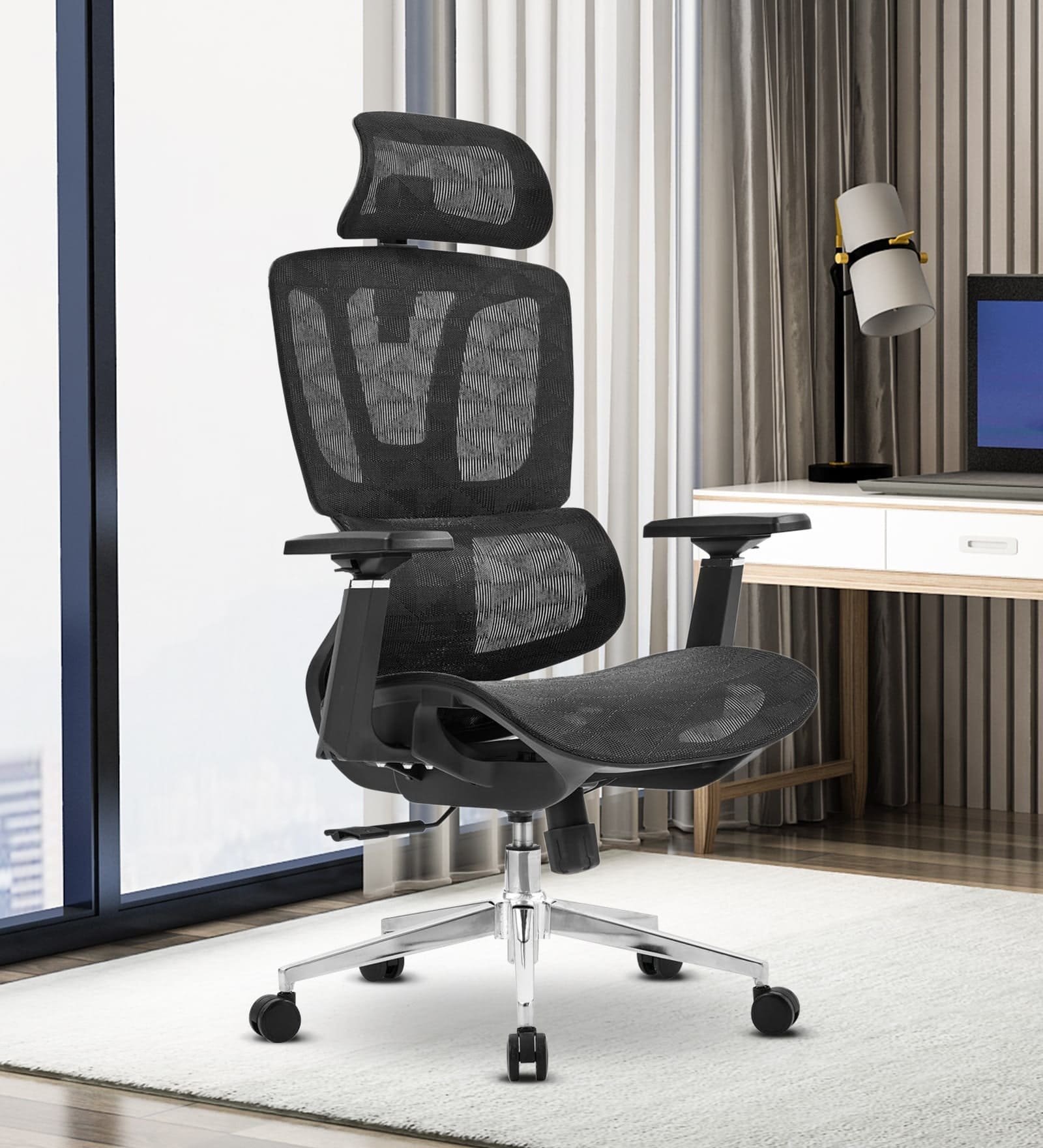 Buy Spineline Ergonimic Office Chair In Black Color at 30% OFF by ...