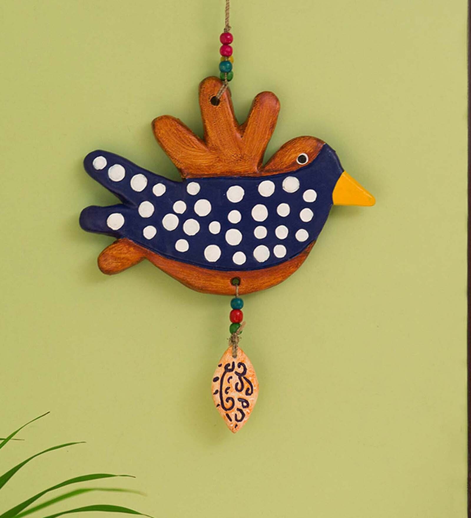 Buy Spotted Songbird Handmade & Hand-painted Garden Decorative Wall ...