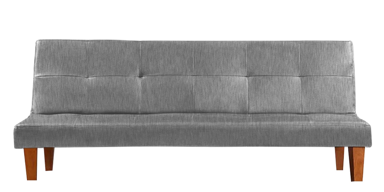Buy Spooky Fabric 3 Seater Convertible Sofa Cum Bed In Light Grey ...