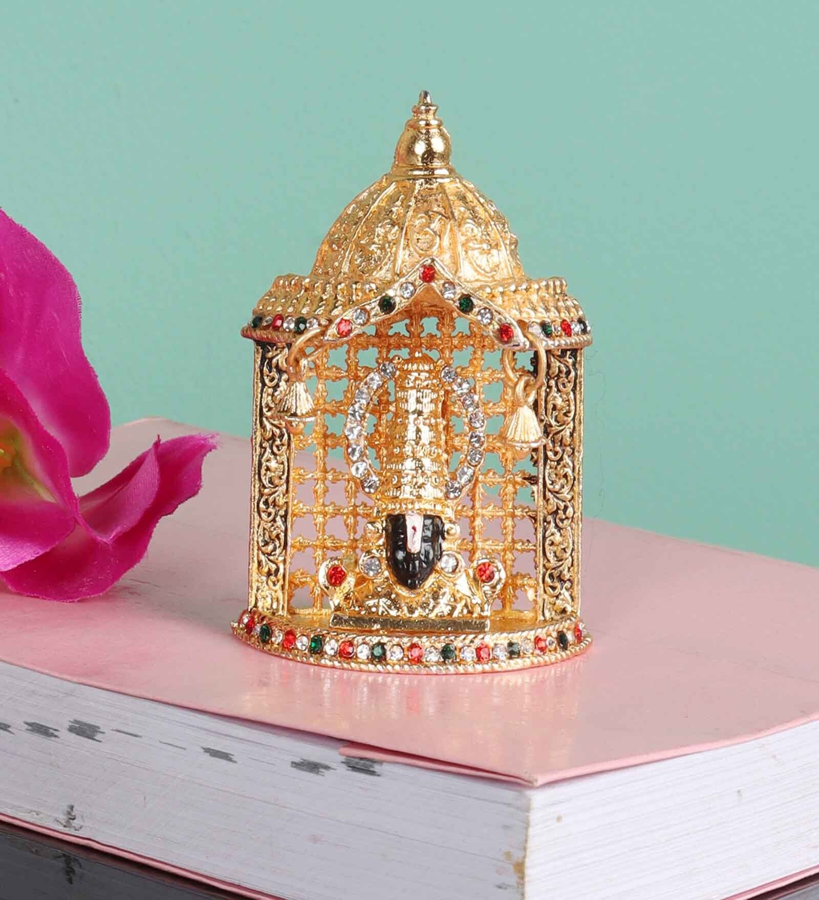 Buy Sri Venkateswara Blue Polyresin Idol at 14% OFF by Itiha | Pepperfry
