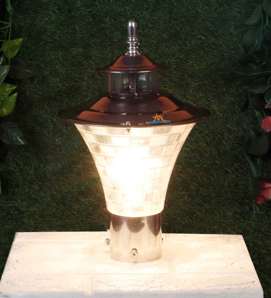 Buy Kura Chrome Stainless Steel Gate Light at 50% OFF by DecorativeRay ...