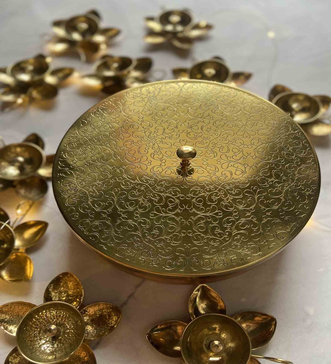 Buy Stainless Steel Chapati Box By Aabel House Online - Dinner Plates ...