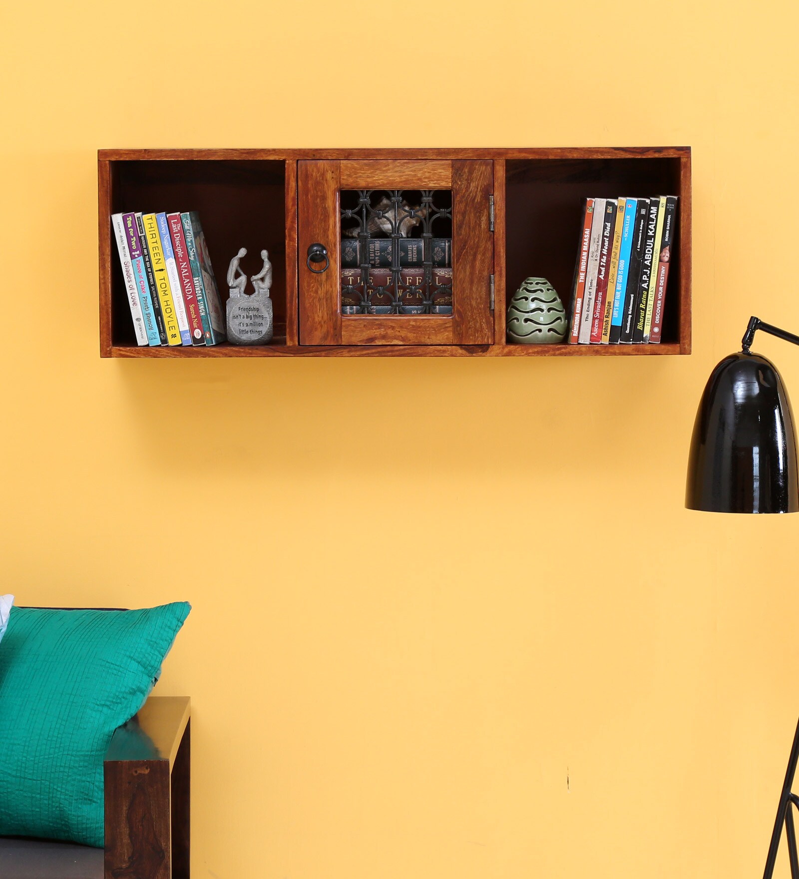 Buy Stafford Solid Wood Wall Shelf - Amberville By Pepperfry at 11% OFF ...