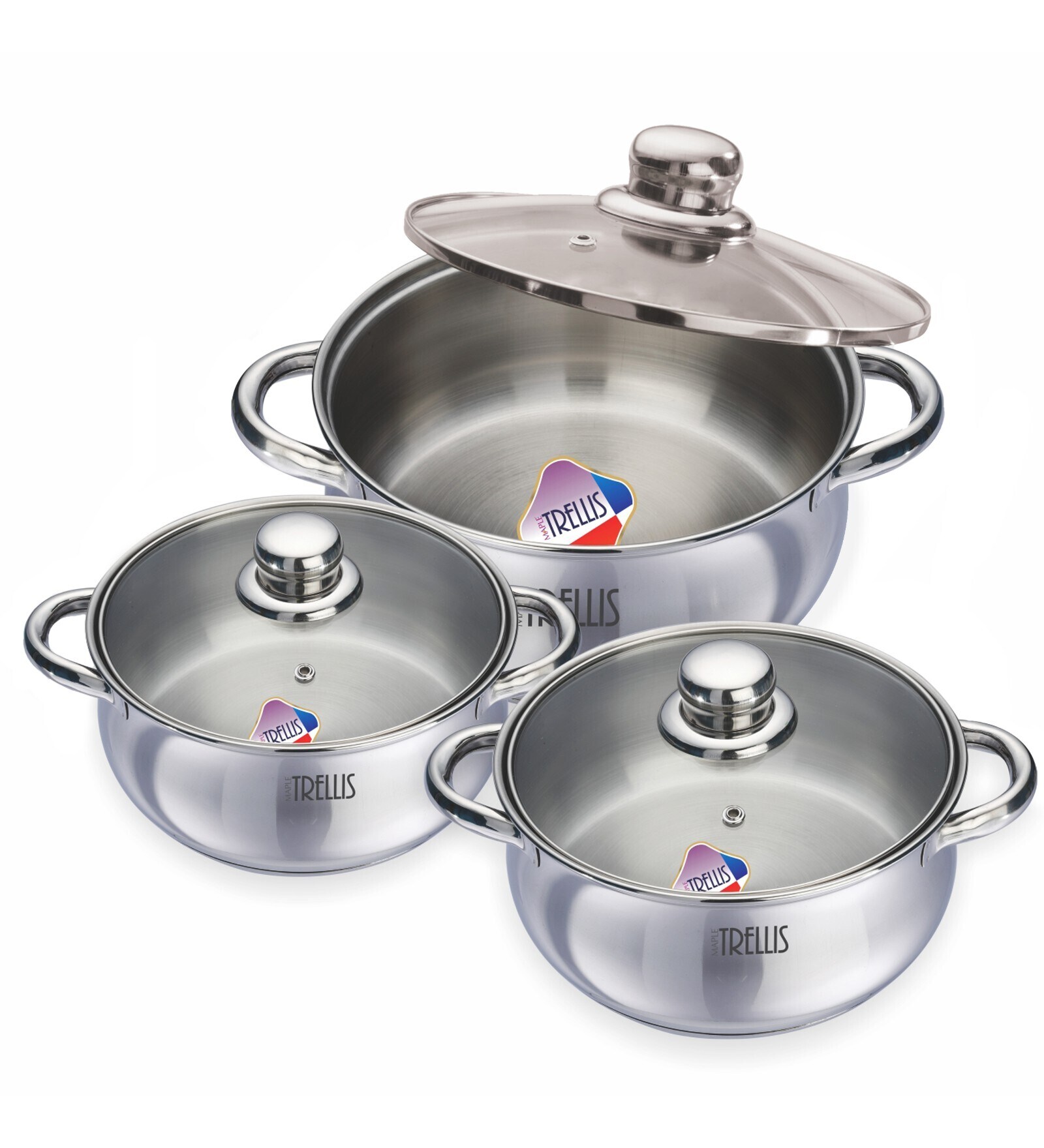 Buy Stainless Steel Cook n Serve Casserole By Maple at 28% OFF by Maple ...