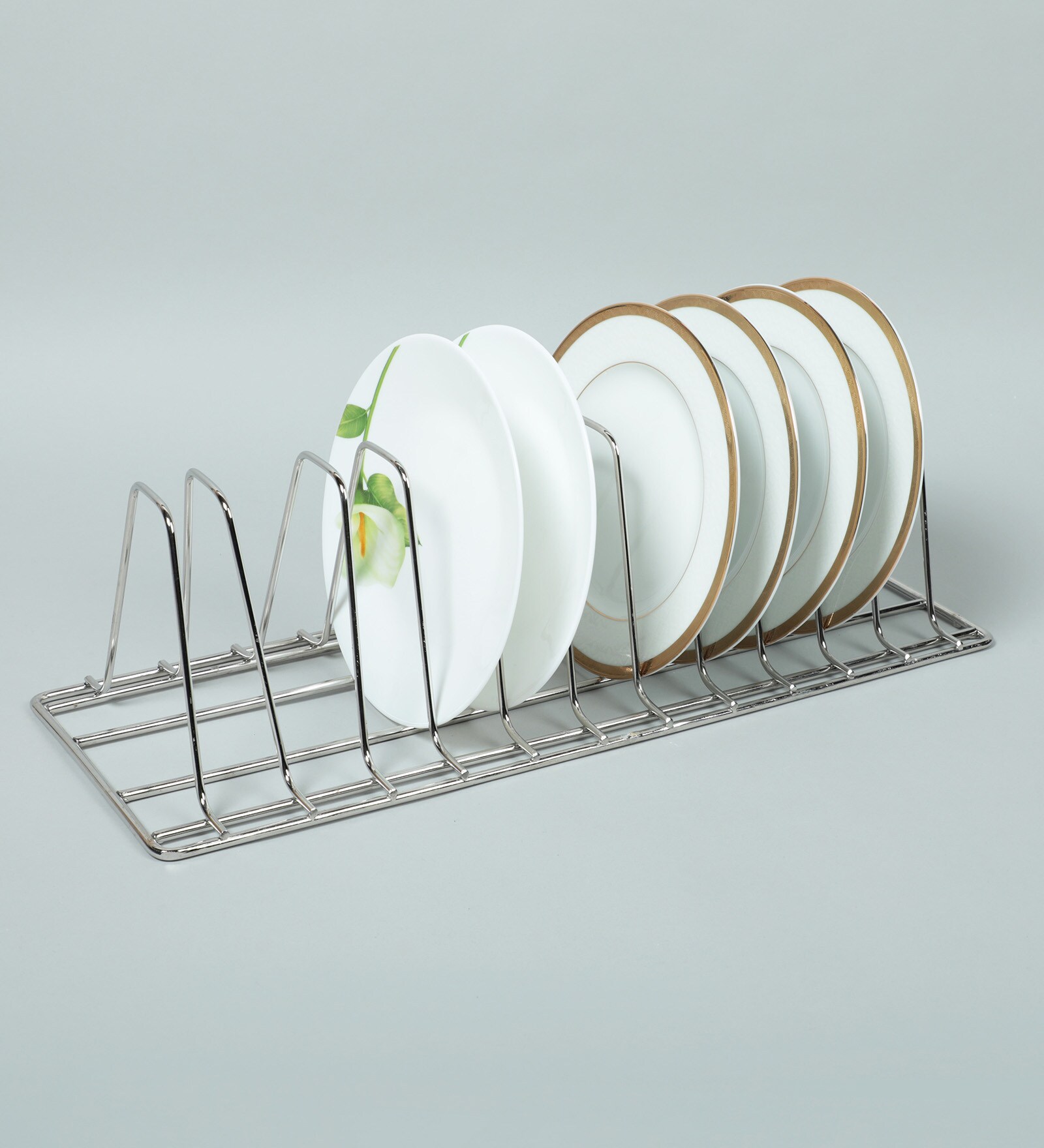 Buy Furntec Stainless Steel Plate Kitchen Rack at 28% OFF by Furntec ...