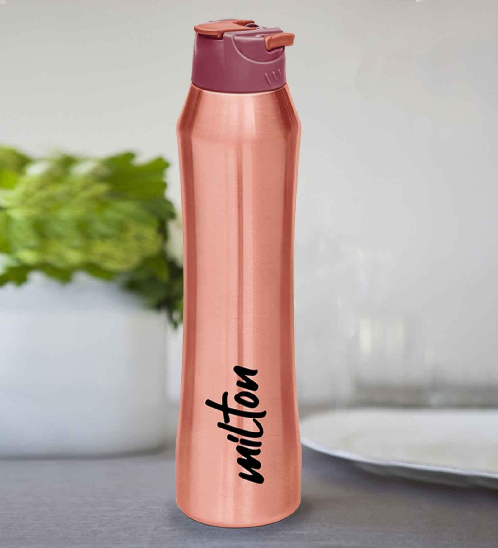 Buy Stark Rose Gold 800 ML Thermosteel Hot & Cold Vacuum Insulated ...