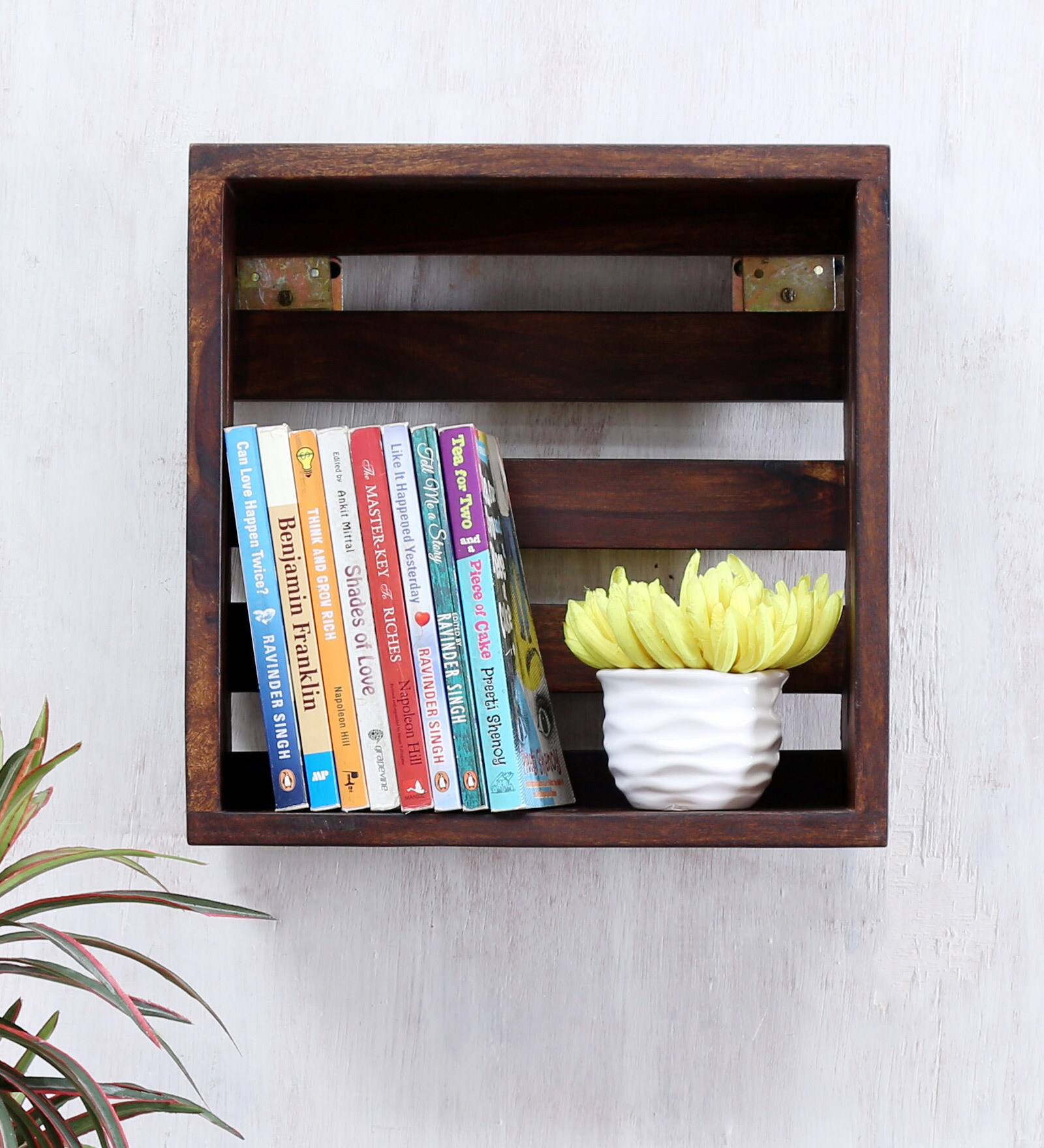 Buy Stigen Solid Wood Wall Shelf - Woodsworth By Pepperfry at 38% OFF ...