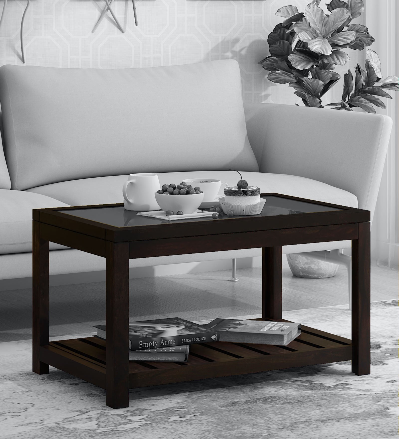 Buy Stigen Sheesham Wood Coffee Table in Warm Chestnut Finish at 3% OFF ...