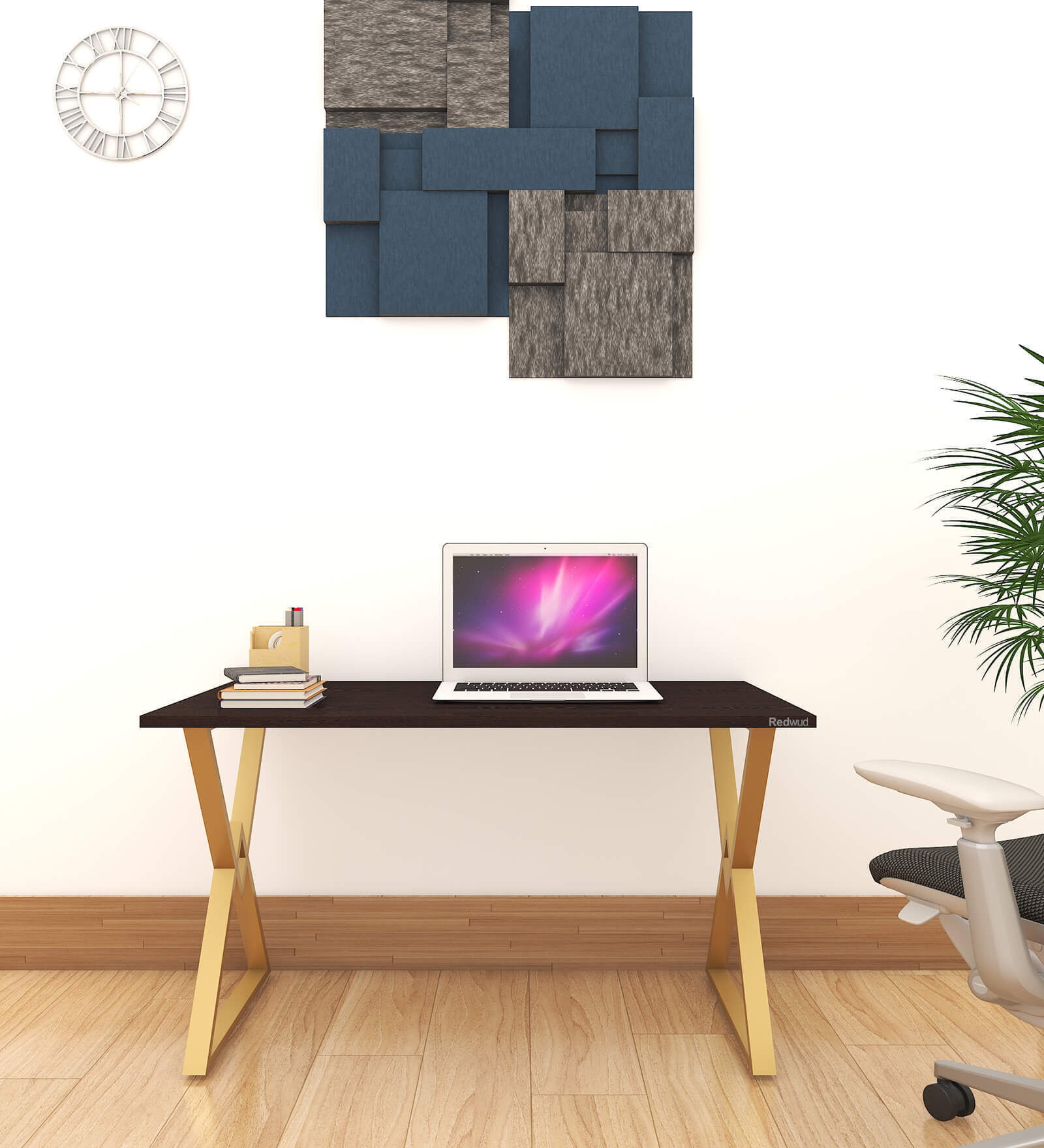 Buy Luffy Writing Table in Wenge Finish at 24% OFF by Redwud | Pepperfry