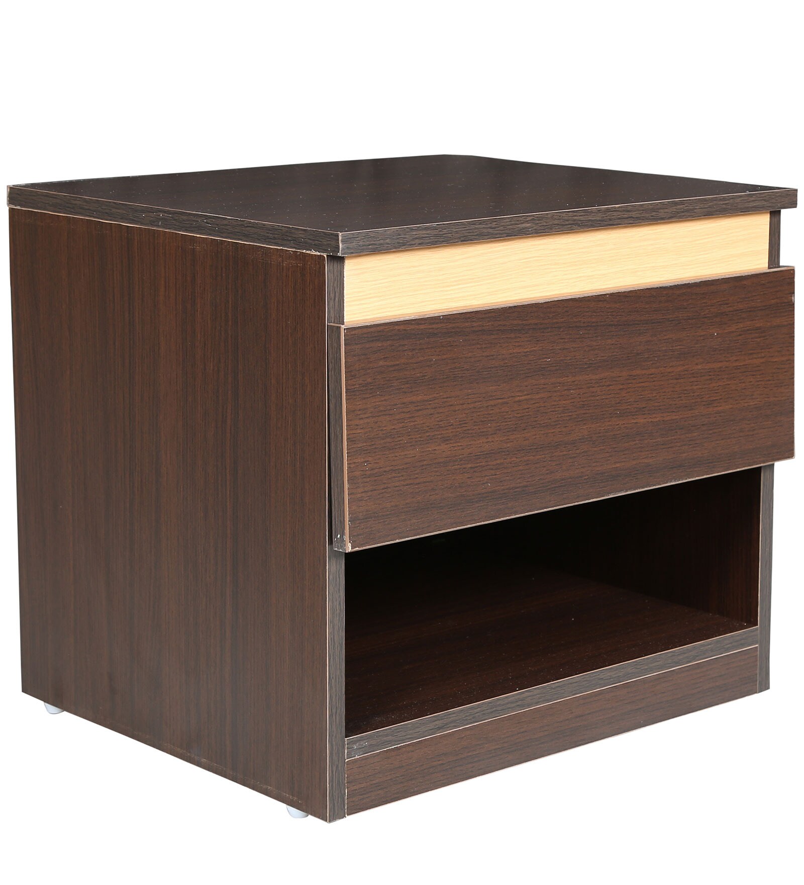 Buy Stylo Night Stand in Wenge Colour by HomeTown Online - Bedside ...