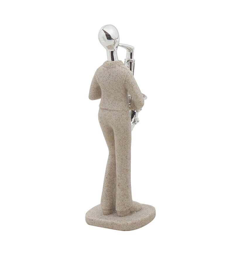 Buy Stone Finish Musician Showpiece by TAYHAA Online - Human Figurines ...