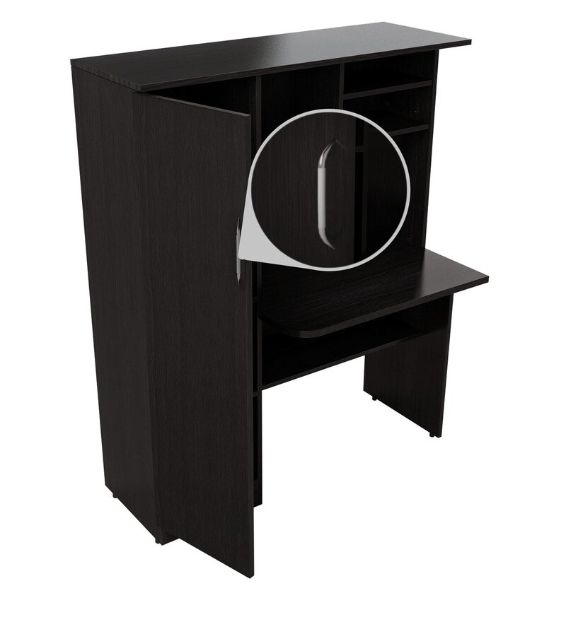 Buy Scorpion Hutch Desk in Wenge Finish Online - Hutch Desks - Study ...