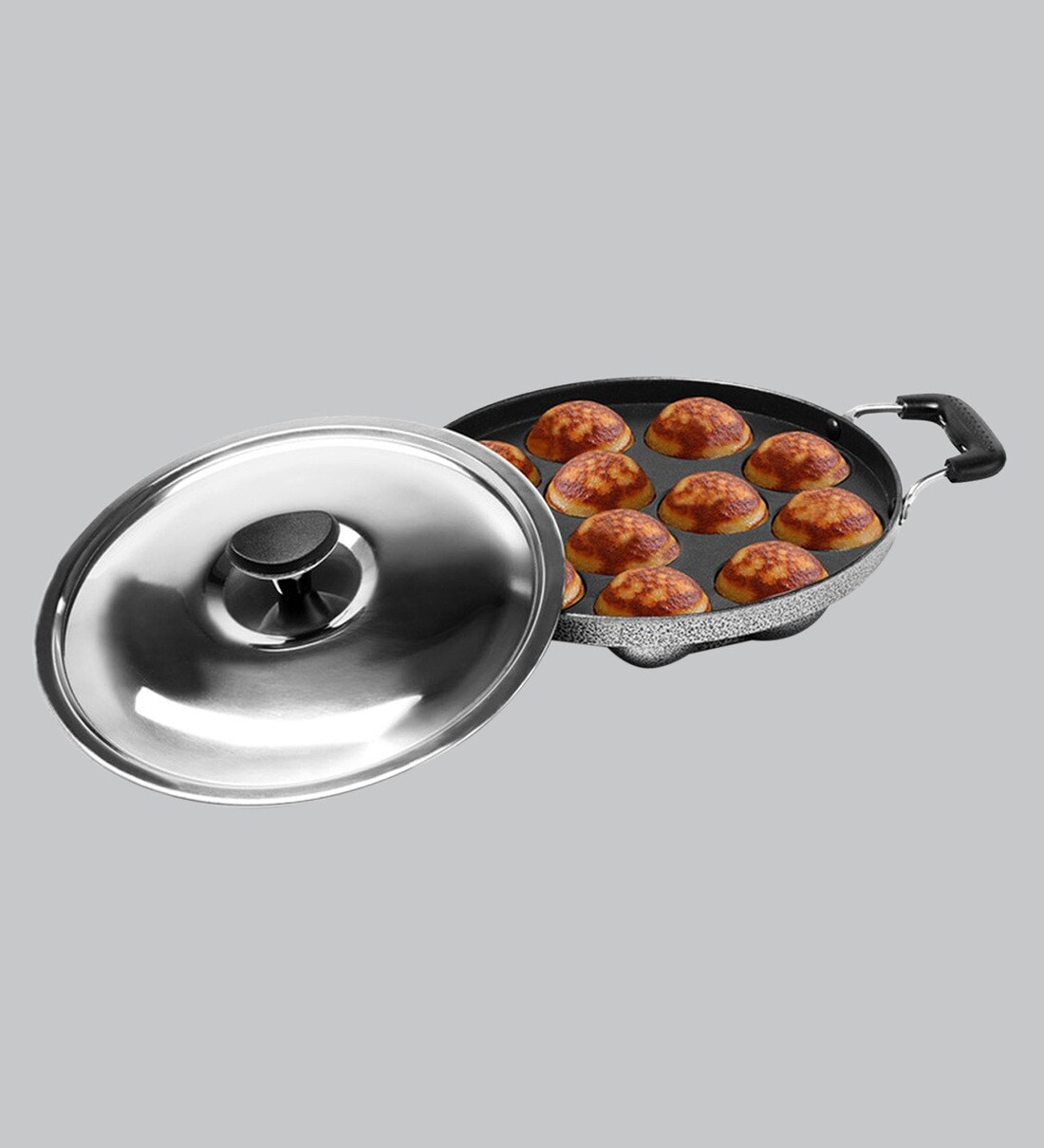 Buy Aluminium Non-Stick Appam Maker at 34% OFF by Sumeet | Pepperfry