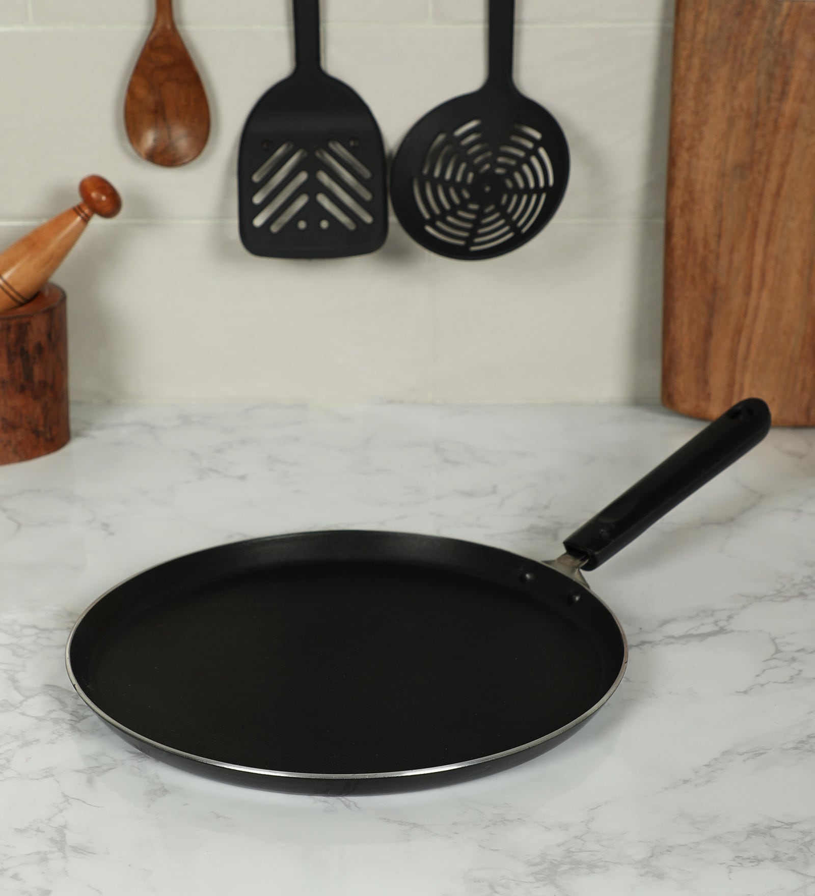 Buy 26.6cm Aluminium Non-Stick Tawa, set of 2 By Sumeet at 51% OFF by ...