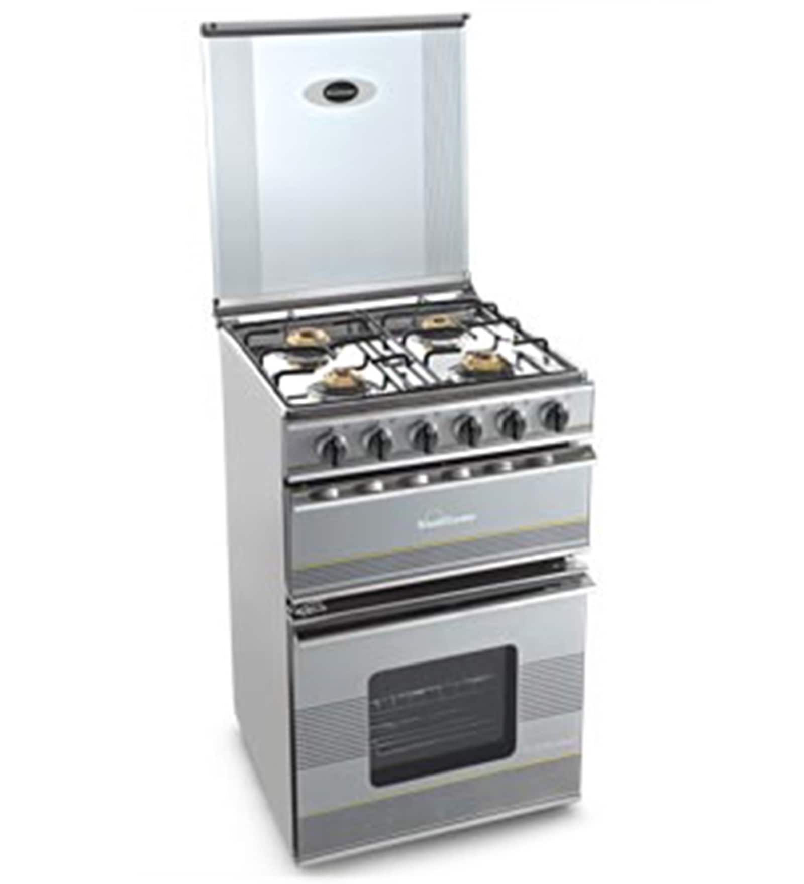 Buy Sunflame Regalia GTSS 20 x 24 Inch Built-in Oven 4-burner Cooktop ...