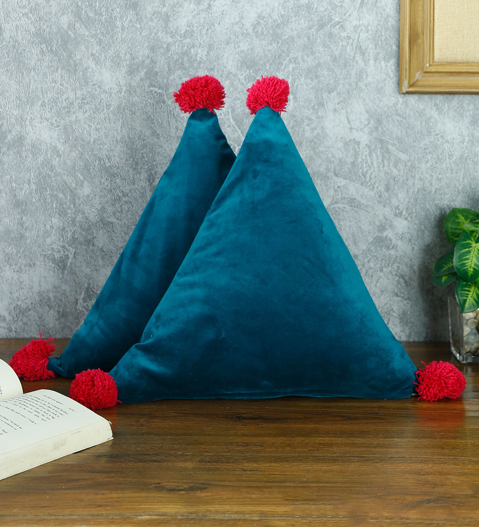 Buy Super Soft Velvet 15 x 15 Inch Cushion Covers (Set of 2) at 66% OFF ...