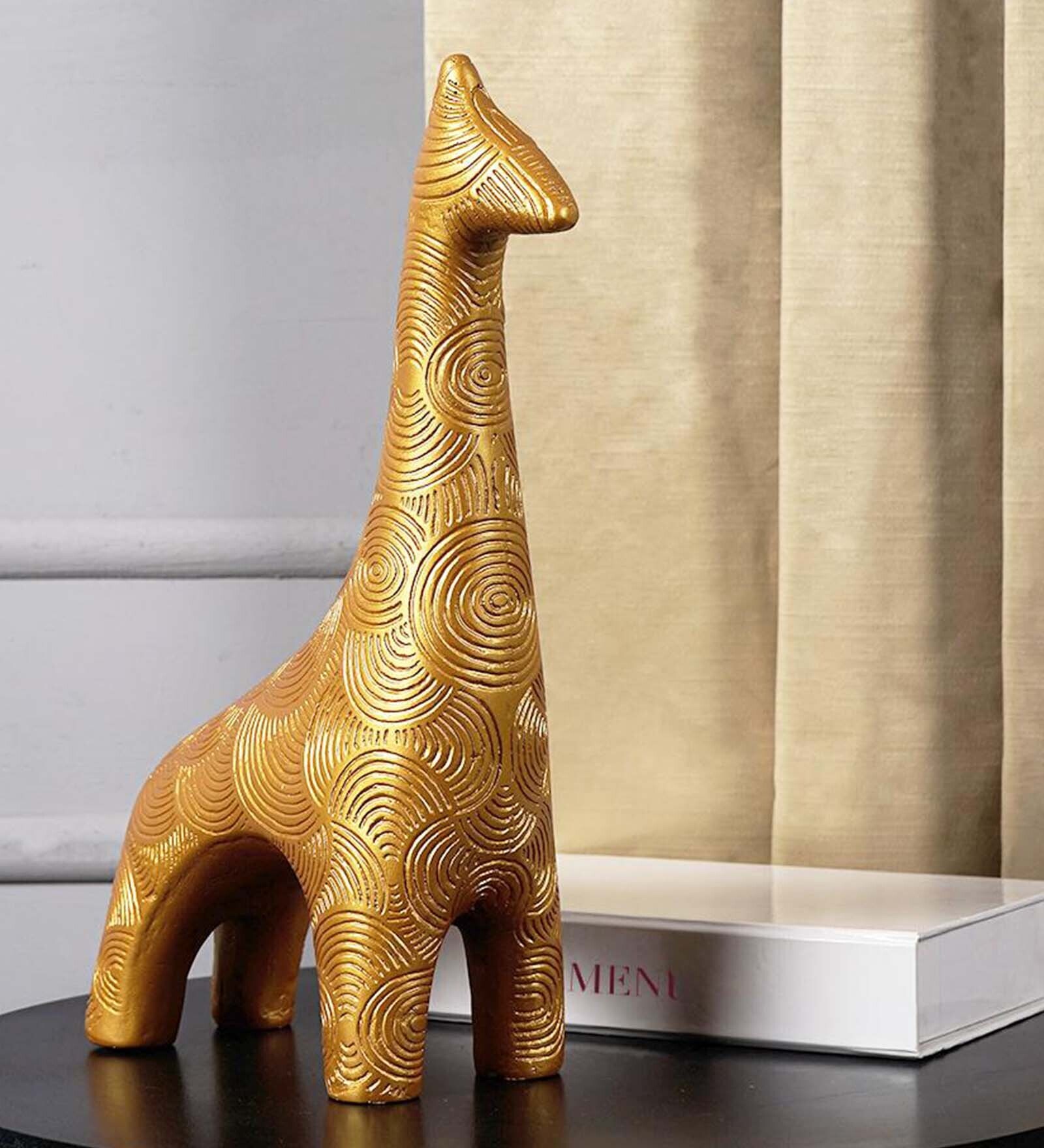 Buy Surreal Swirl Animals of The Jungle- Giraffe Resin Animal Figurine ...