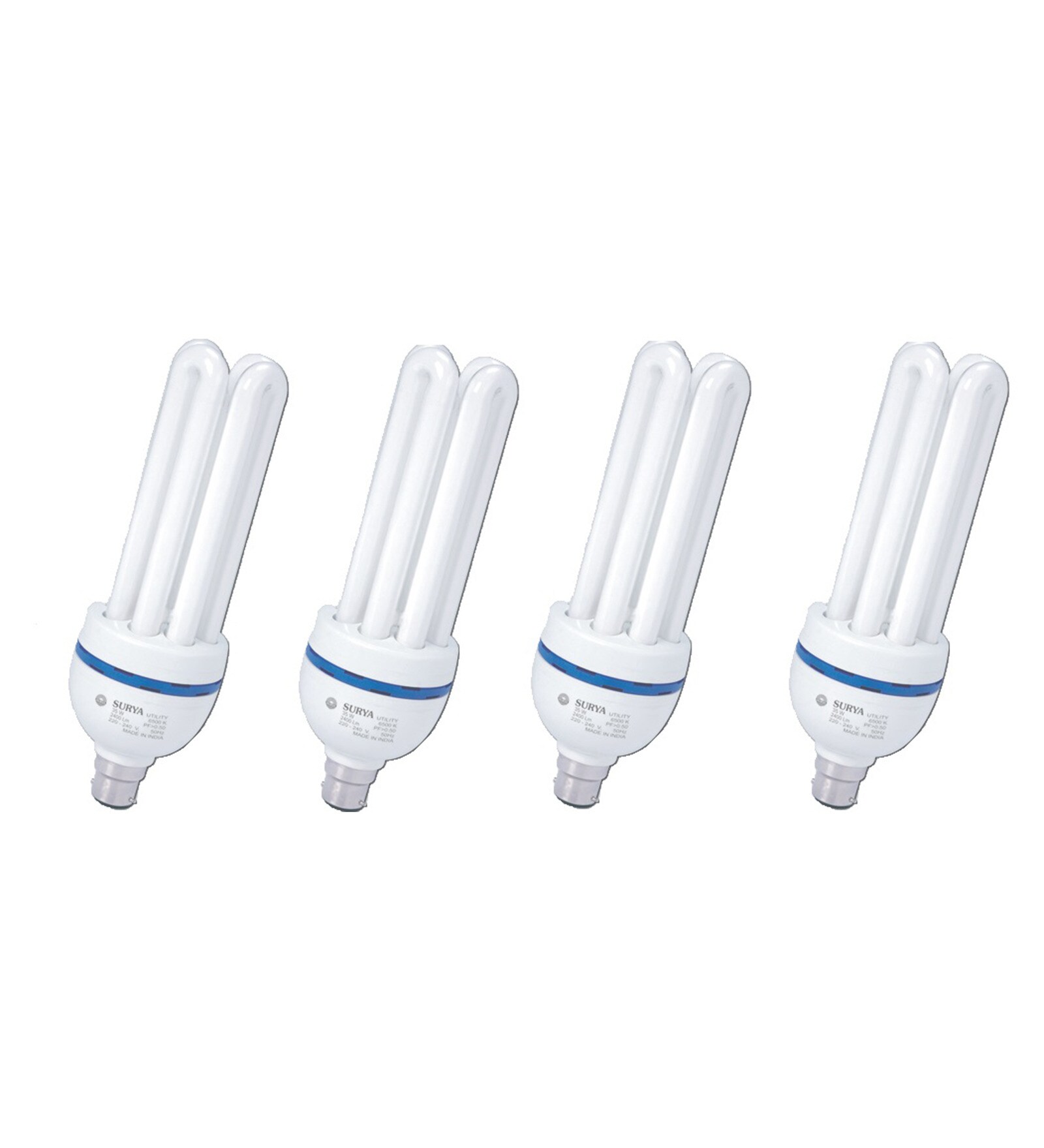 Buy Surya Cool White 15W CFL - Pack of 4 Online - CFL Bulbs - Lighting ...