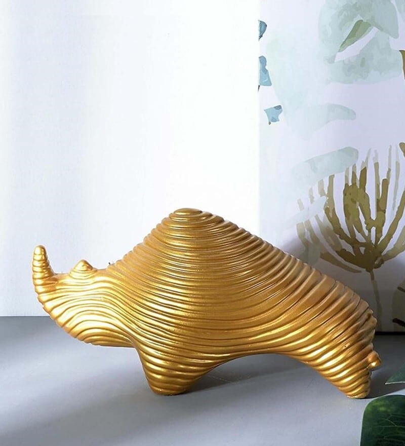 Buy Surreal Swirl Animals of The Jungle- Rhino Resin Animal Figurine by ...