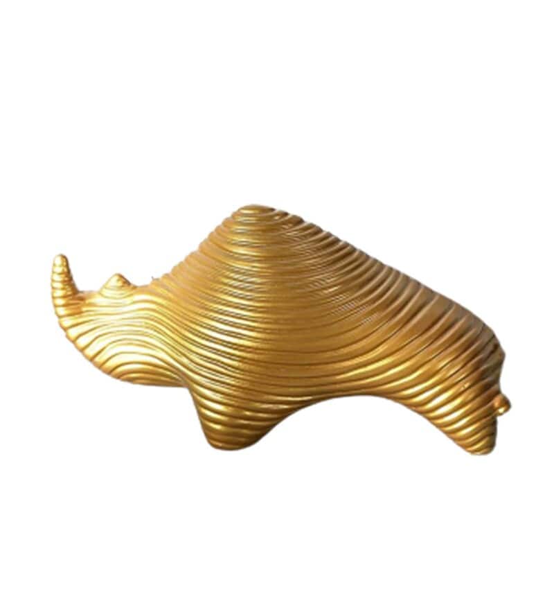 Buy Surreal Swirl Animals of The Jungle- Rhino Resin Animal Figurine by ...