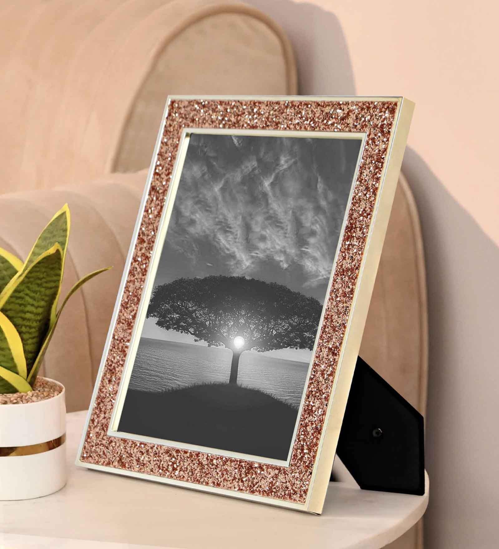 Buy Swarovski Design Rose Gold Metal Photo Frames at 17% OFF by The ...
