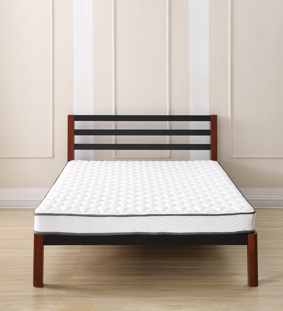 Buy Synergy Normal Top 6 Inches Bonnell Spring King Size Mattress with ...