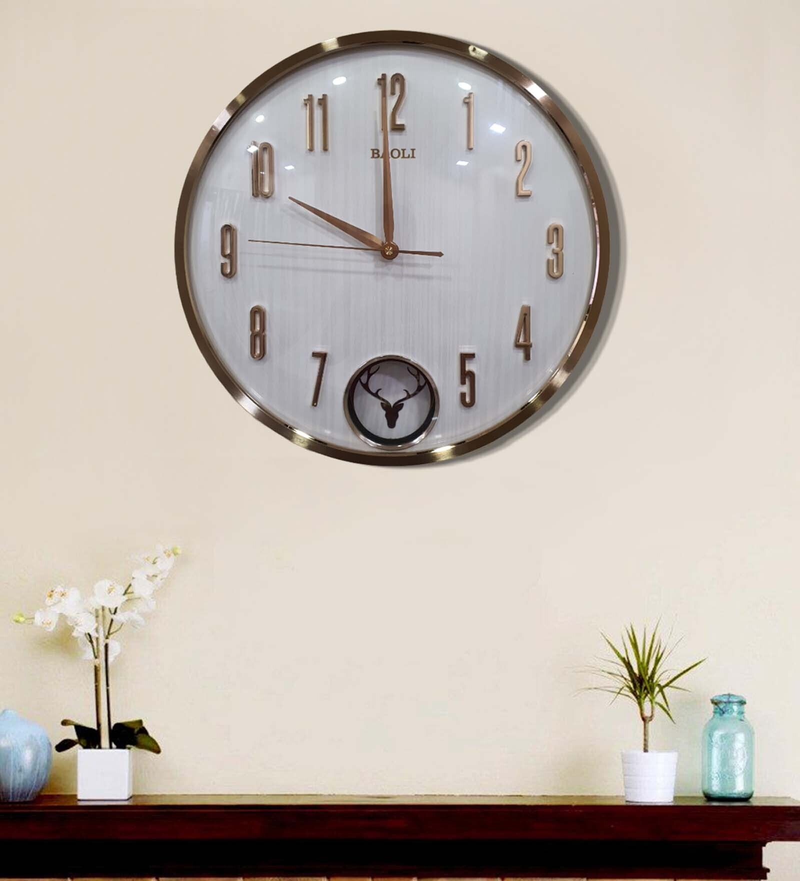 Buy Unicorn Synthetic Elegant Wall Clock at 34% OFF by FunkyDecors ...