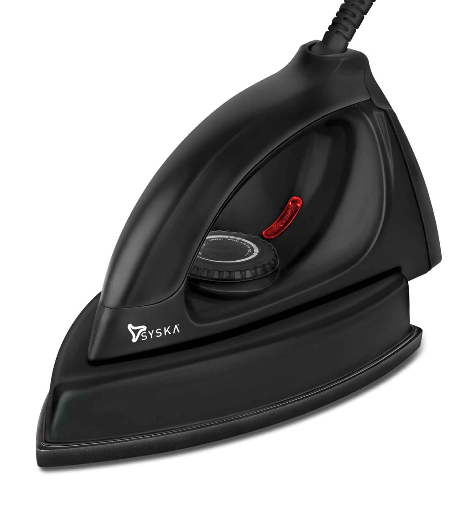 Buy Syska CLASIQUE Dry Iron SDI 350, Black at 28% OFF by Syska | Pepperfry