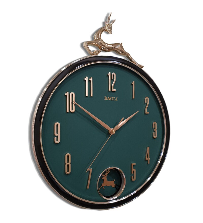 Buy Synthetic Designer Pendulum Wall Clock By FunkyDecors Online ...