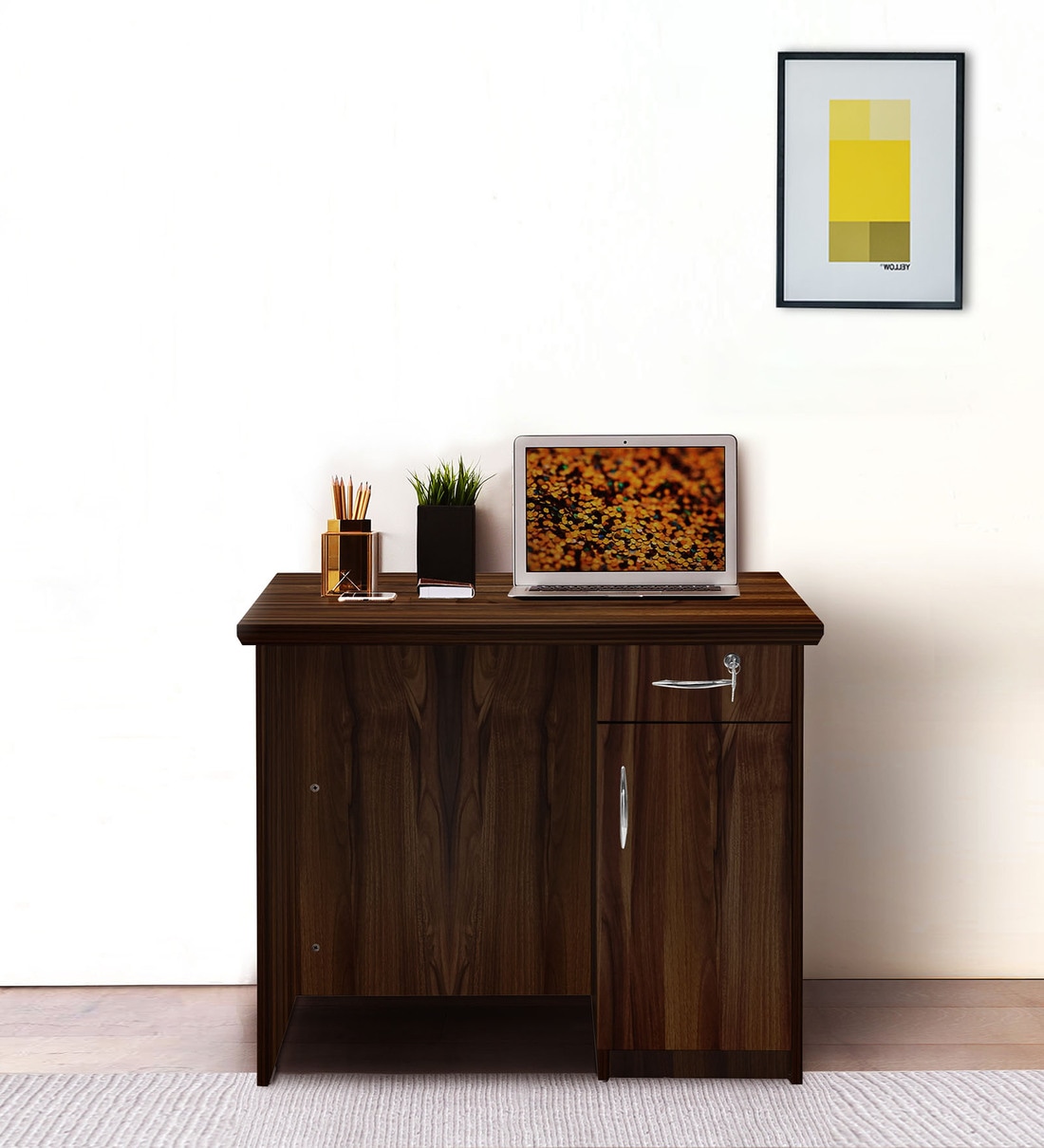 Buy Talc Writing Table in Dark Walnut Finish at 19% OFF by fullstock ...