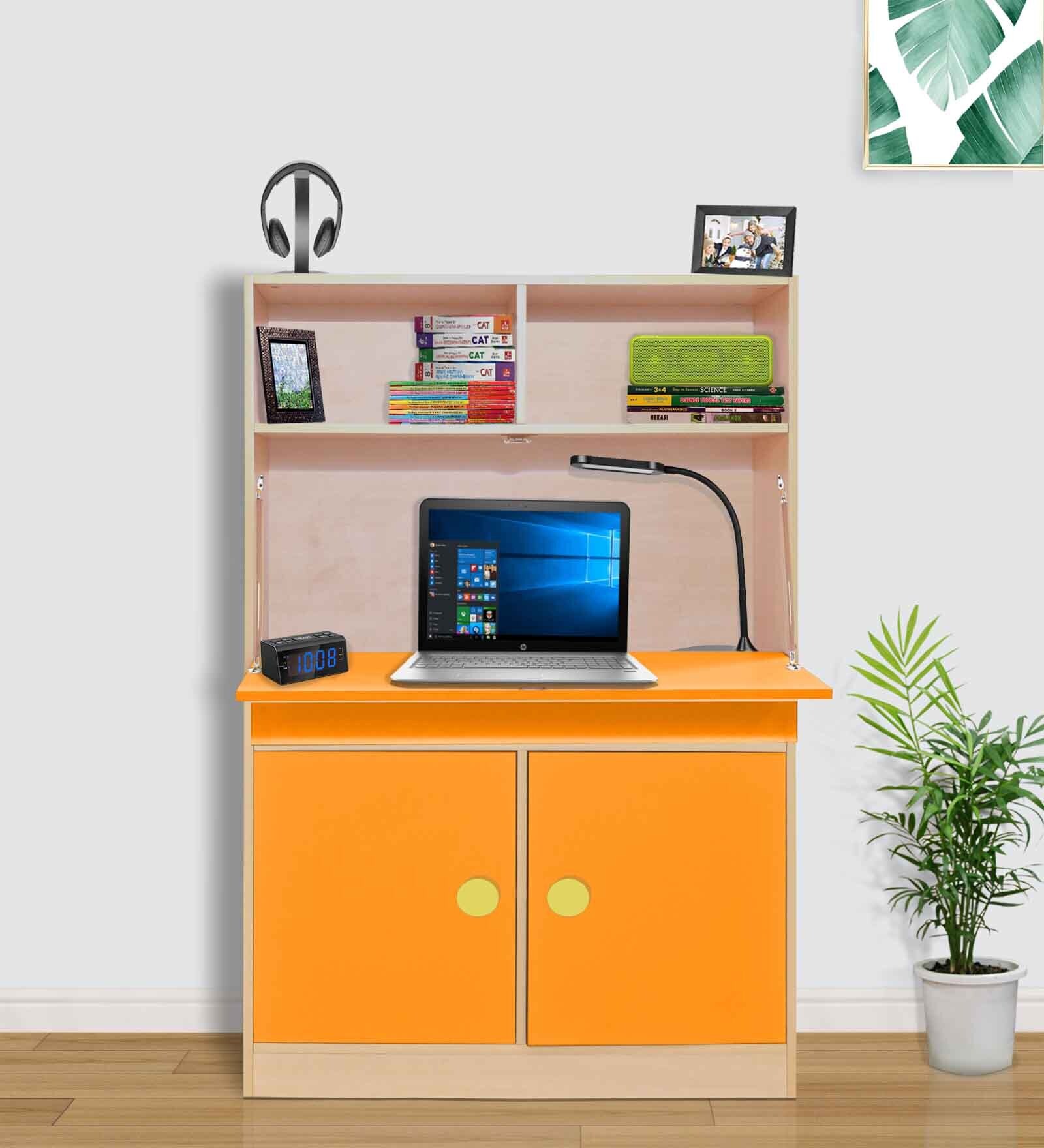 Buy Piero Kids Study Table In Orange Colour at 25% OFF by Casacraft ...