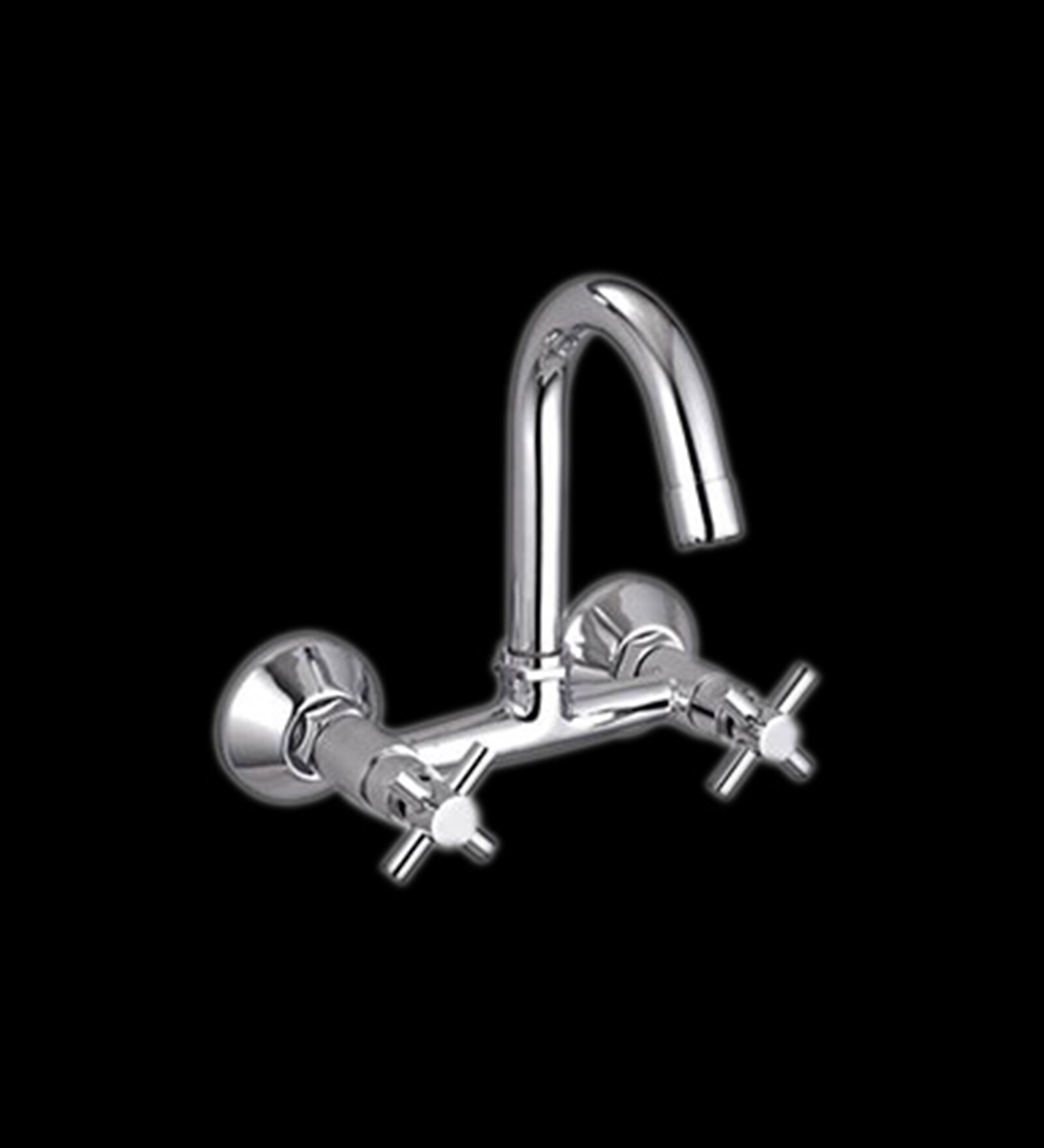 Buy Brass Sink Mixer Basin Tap In Chrome Finish (Model No: BFS-332) By ...