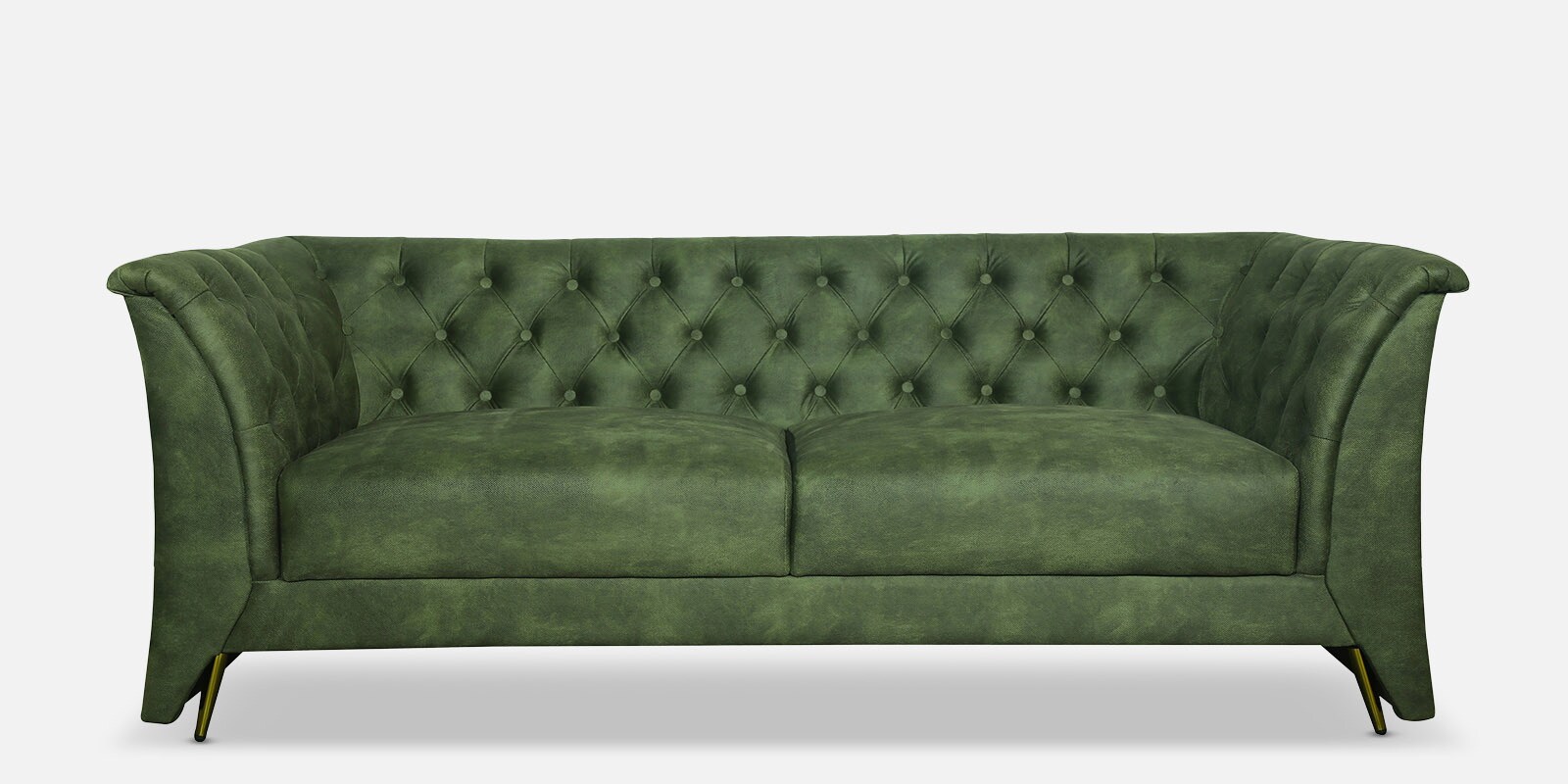 Buy Tam Turkish 3 Seater Sofa In Green Colour at 24% OFF by Woodbonds ...
