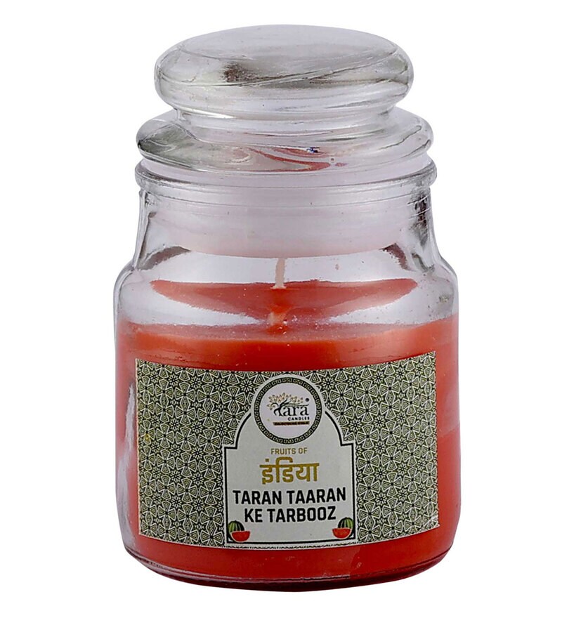 Buy Taran Taran Tarbooz Scented Jar Candle Fruits Collection by Tara ...