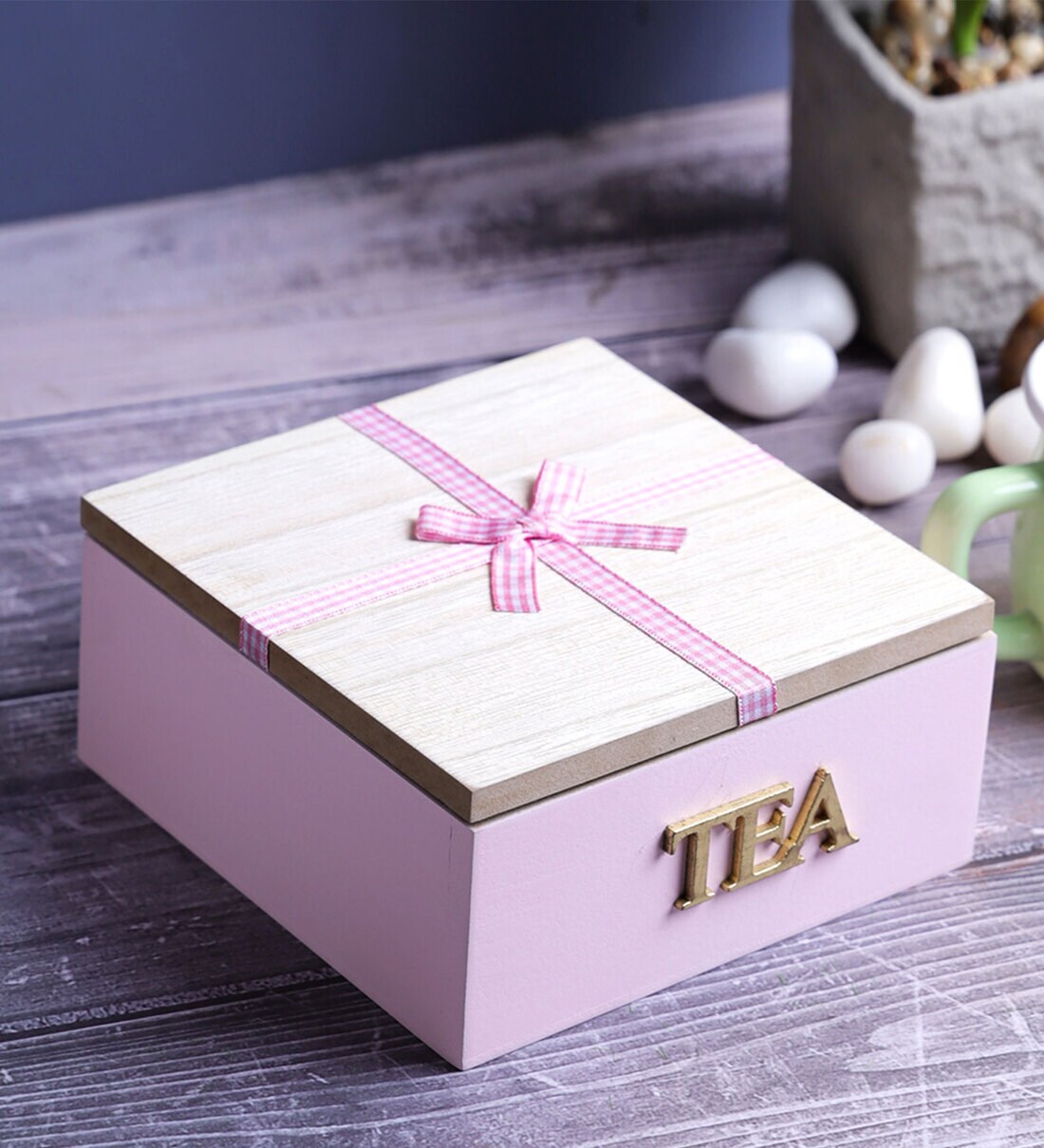 Buy Pink Mdf Tea Storage Decorative Box at 7% OFF by A Vintage Affair ...