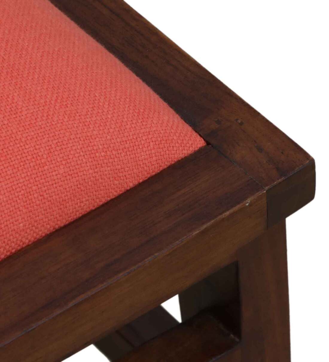 Buy Tectona Teak Wood Dining Chair (Set of 2) in Provincial Teak Finish ...