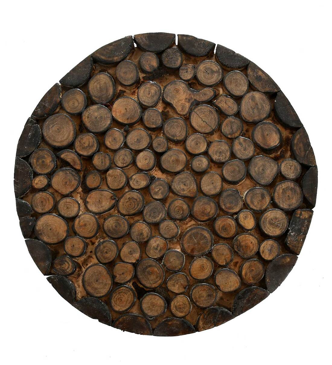 Buy Teviston Solid Wood Foot Stool in Brown Colour by COMFIDELITAS ...