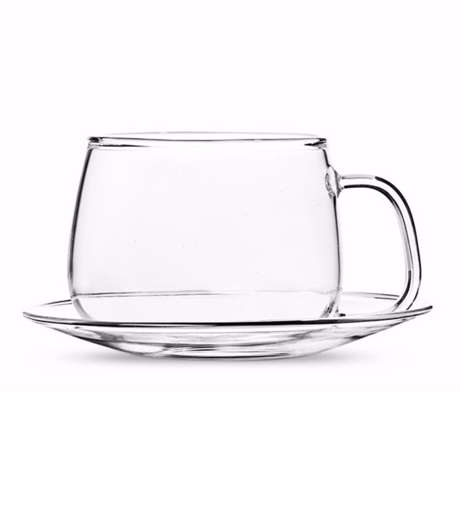 Buy Bolus Cup & Saucer | Borosilicate Glass | 250 ml By Teabox Online ...