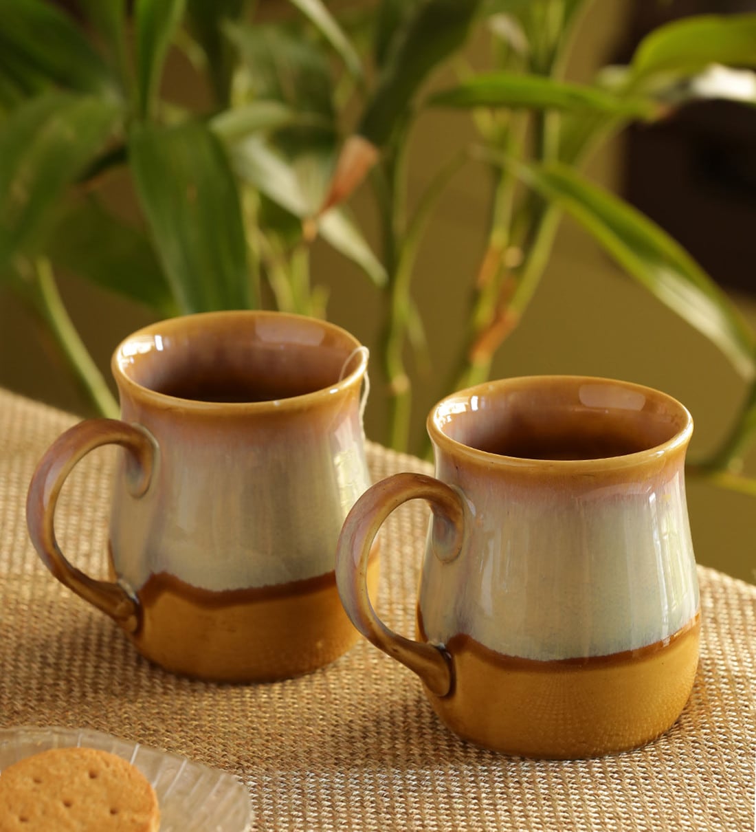 Buy The Milky-Way 360ml Multicolour Ceramic (Set of 6) Coffee Mugs at ...
