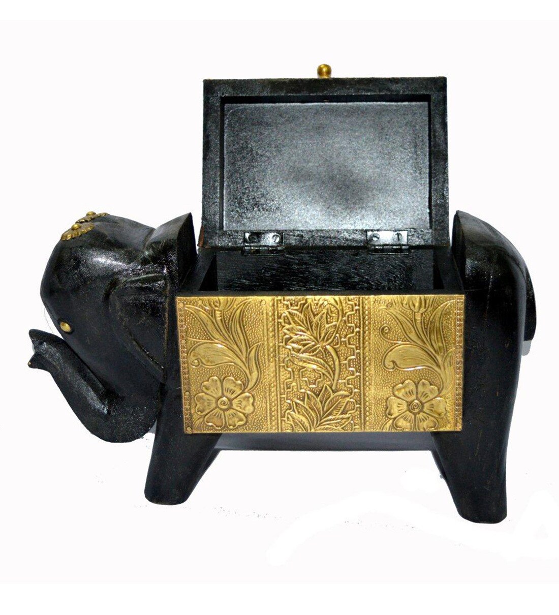 Buy Multicolour Solid Wood Showpiece by The Shopy Online - Wood ...