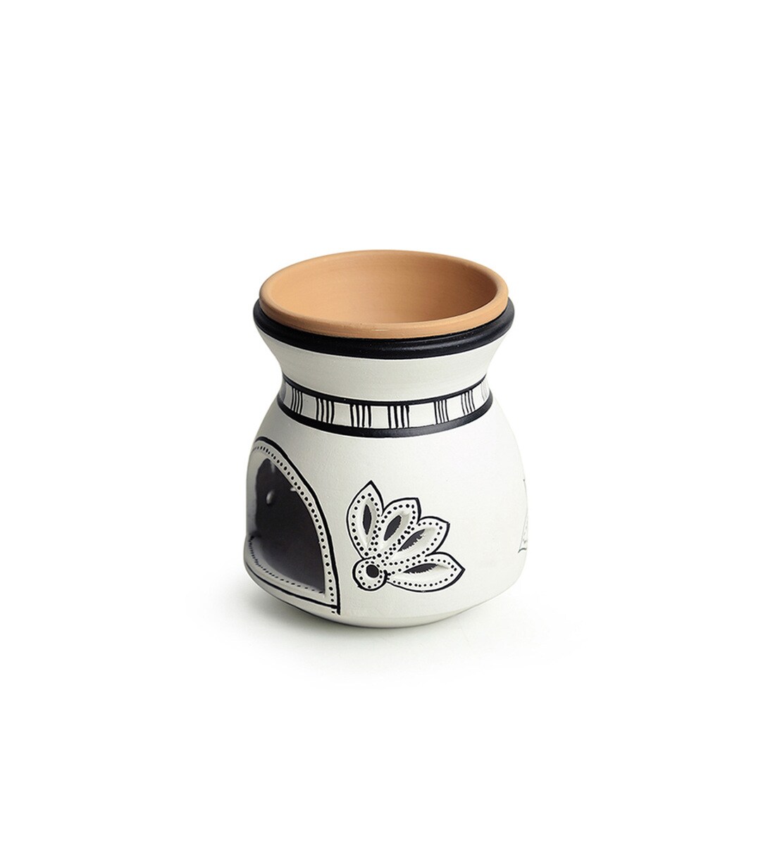 Buy The Warli Tales Hand-Painted Terracotta Aroma Diffuser by ...