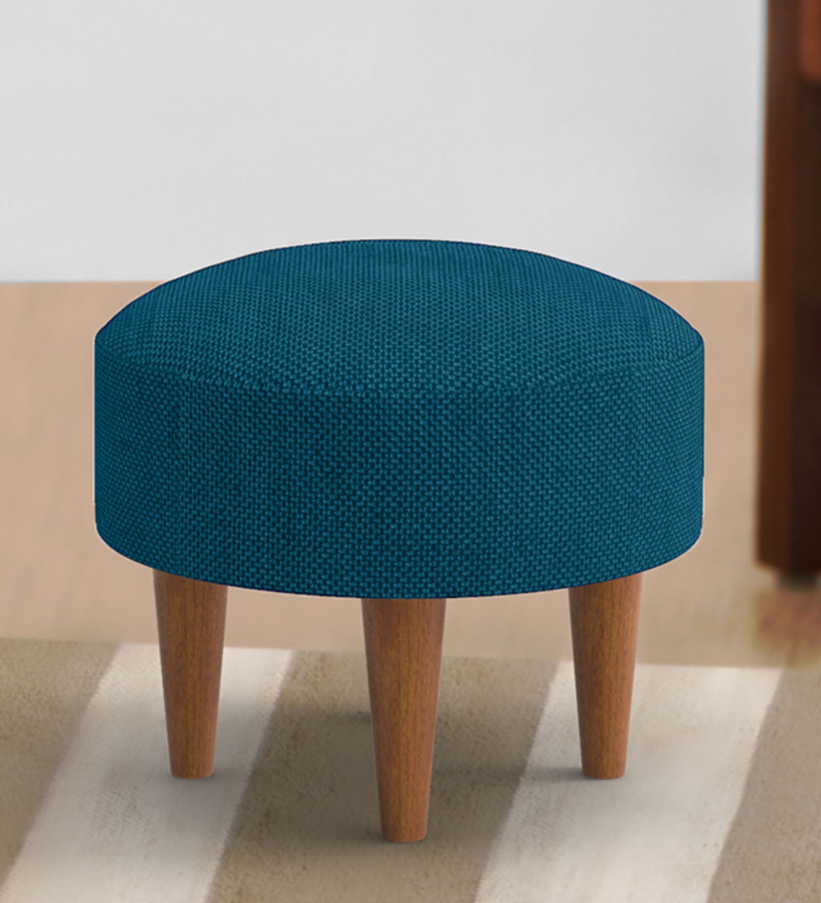 Buy The Begum Foot Rest in Mediterranian Blue at 10% OFF by Chumbak ...