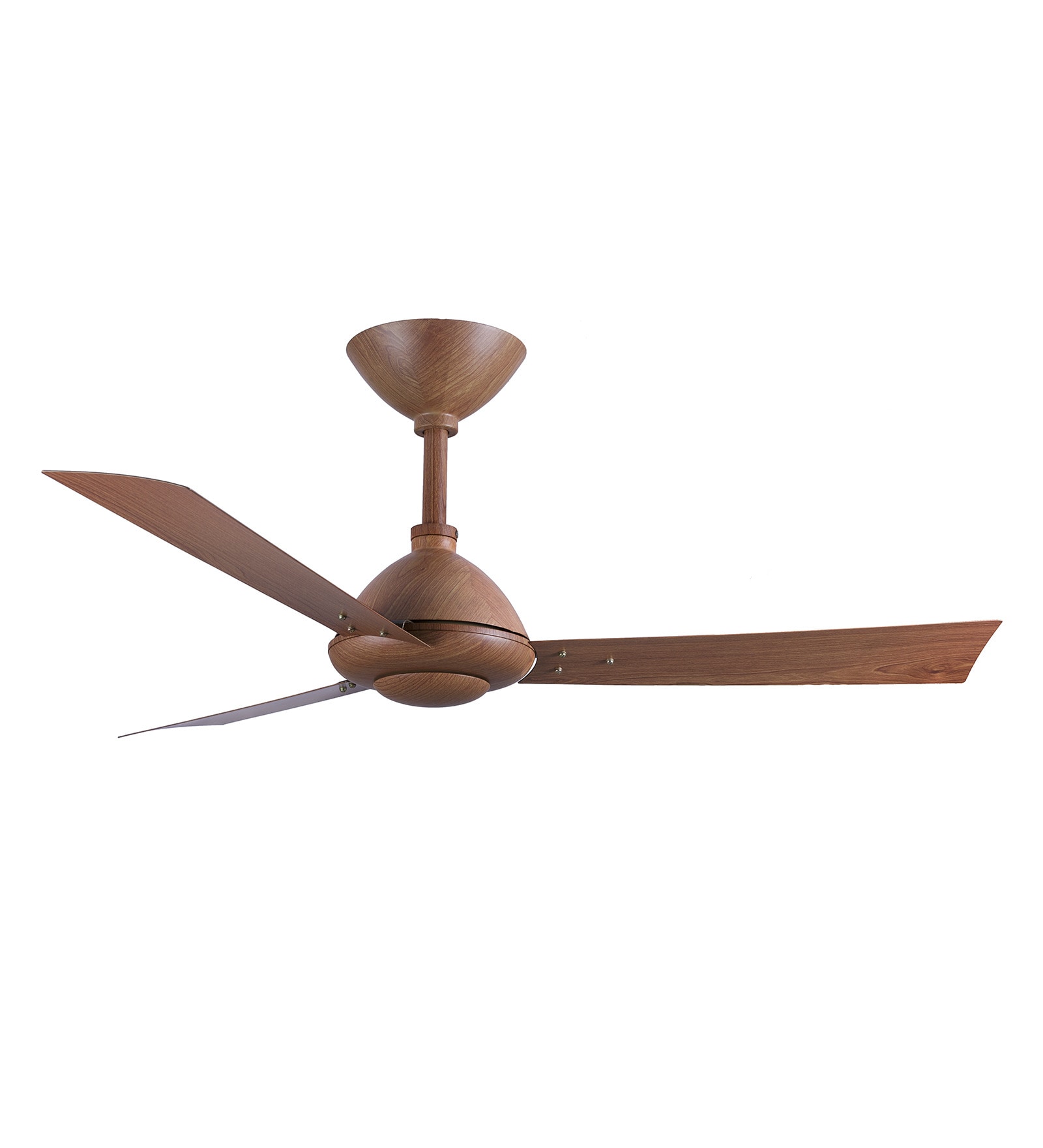 Buy The Fan Studio Cascade Wood-Laminated Brown Ceiling Fan Online ...
