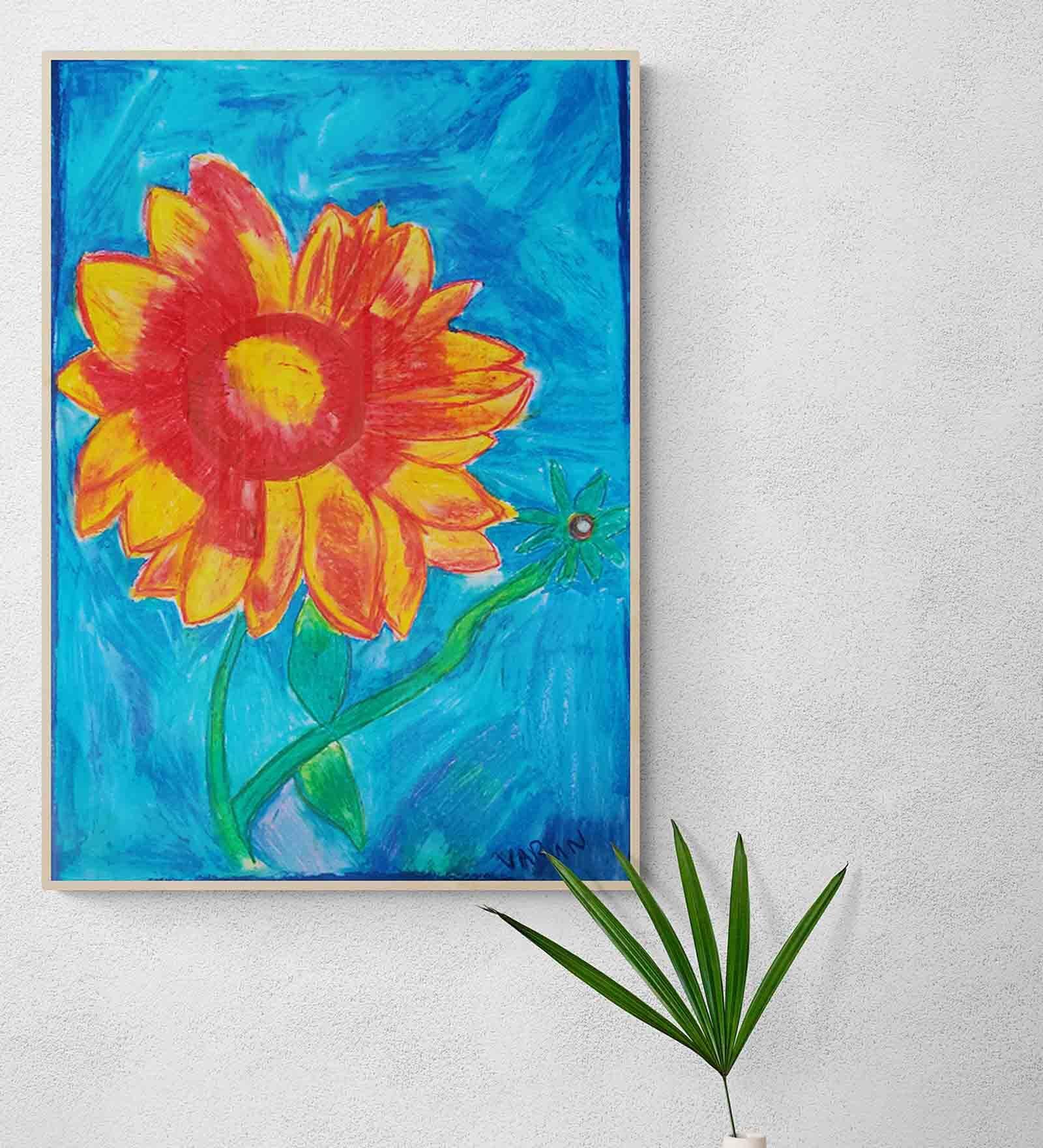 Buy The Secret Garden Handmade Acrylic On Unframed Canvas Painting at ...