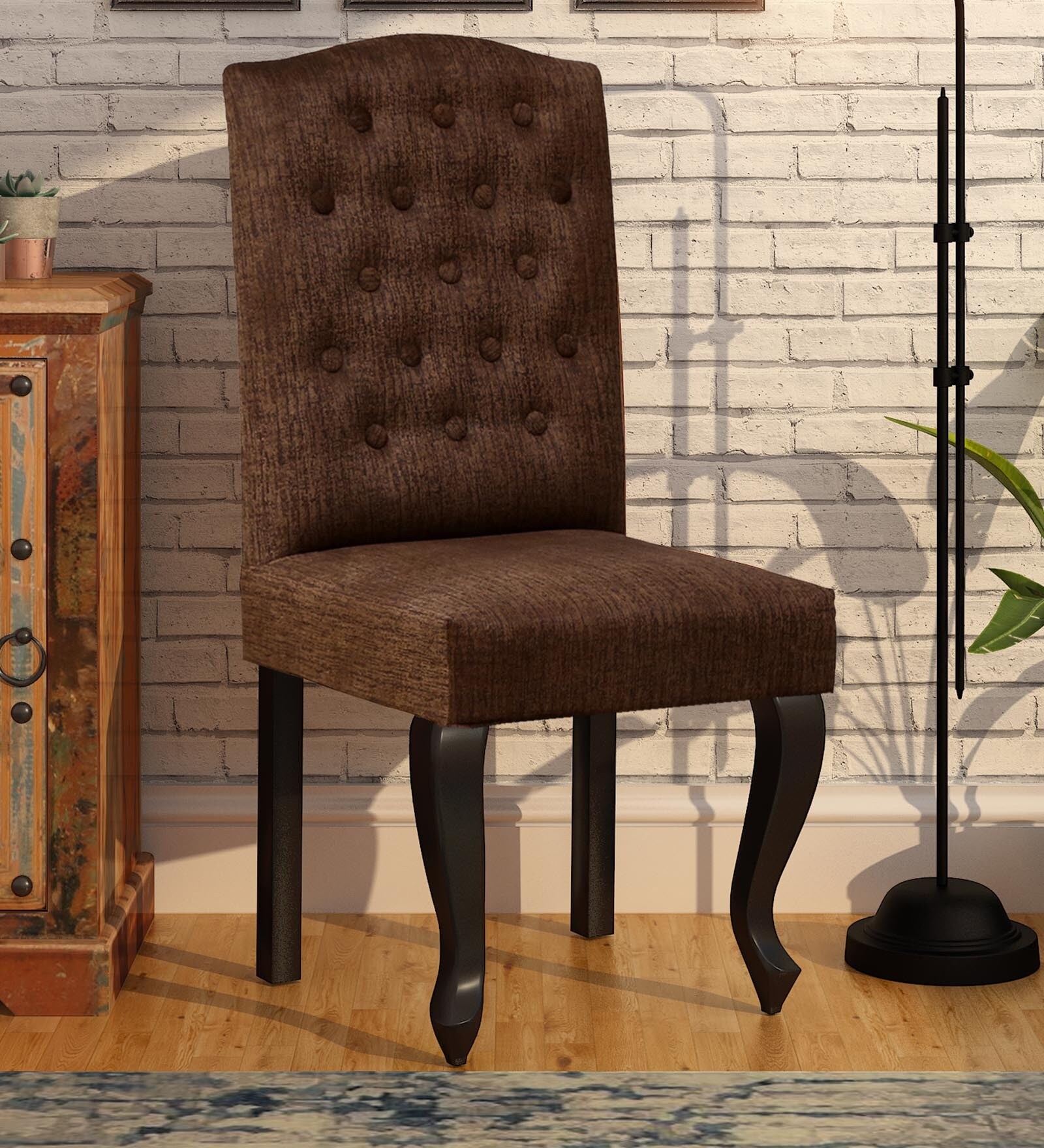 Buy Thelma Dining Chair with Tufted Backrest at 22% OFF by Bohemiana ...
