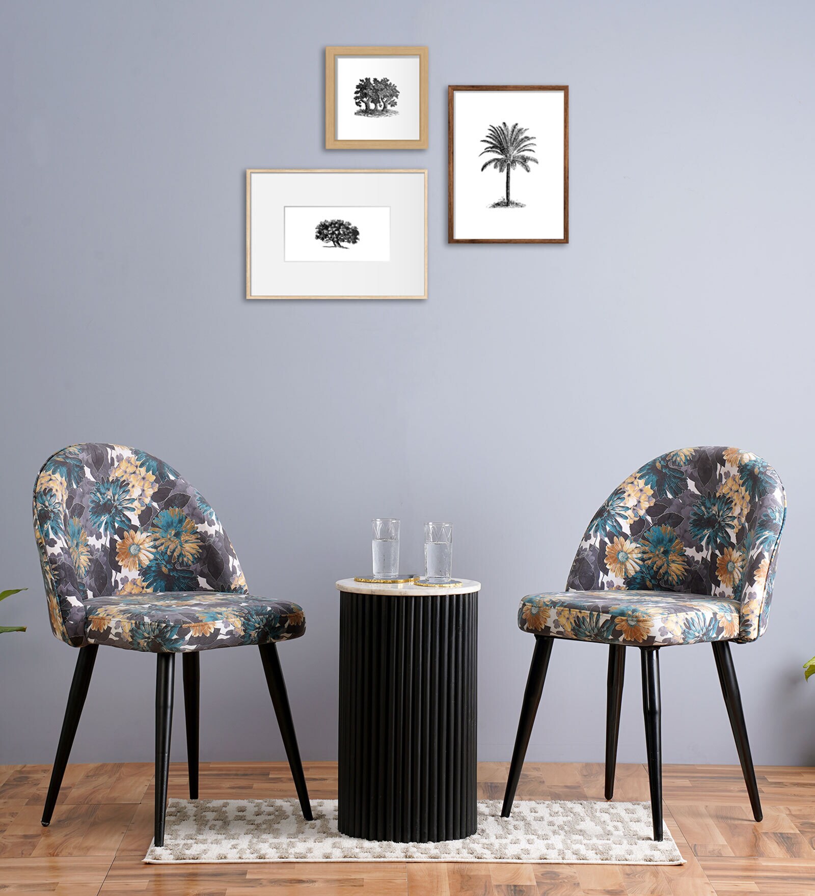 Buy Thurisind Velvet Coffee Table Set in Multicolour Colour at 44% OFF ...